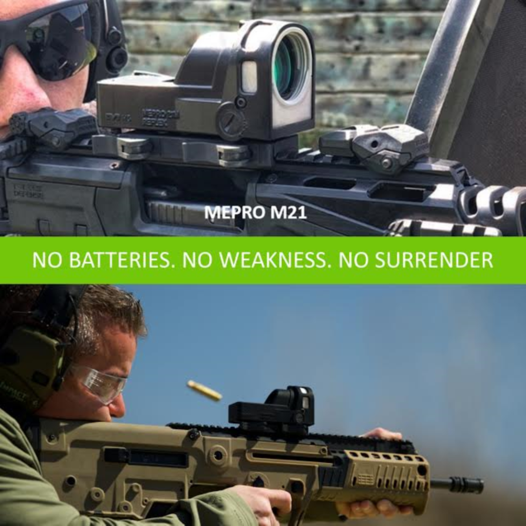 MEPRO M21 TRIANGLE RETICLE - Proptics