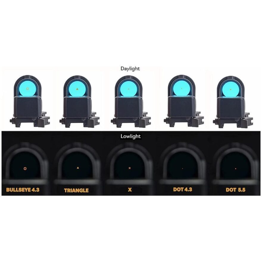 MEPRO M21 TRIANGLE RETICLE - Proptics