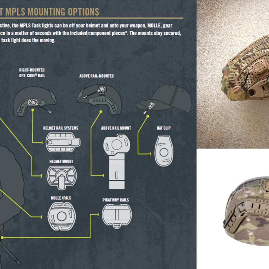 PRINCETON TEC SWITCH MPLS TAN (WHITE/RED) - Proptics